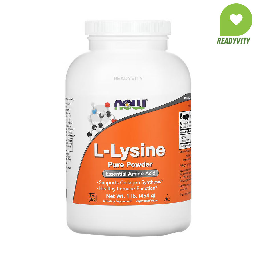 NOW Foods L-Lysine Pure Powder 1 lb (454 g) | Shopee Malaysia