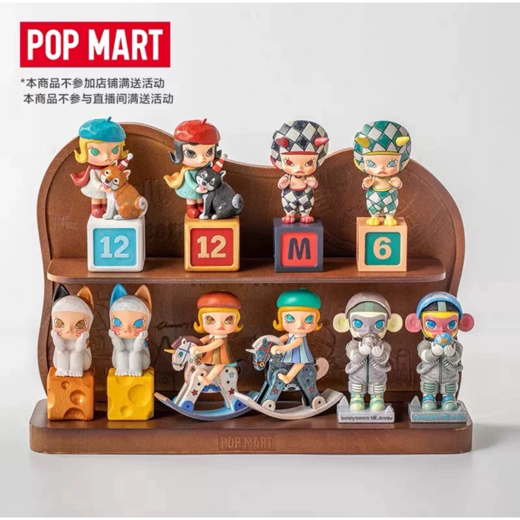 [Separate] POP MART Molly Anniversary Statues Classical Retro series ...
