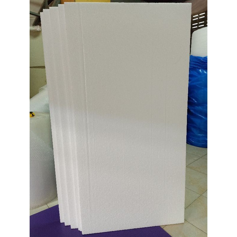 EPS FOAM Sheet 60x120cm Thickness 3/4 Inch Contains 10 Sheets/Pack /Sheets | Shopee Malaysia