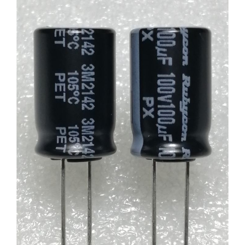 Rubycon PX 100uf 100v capacitor capacitor Capasitor | Shopee Malaysia