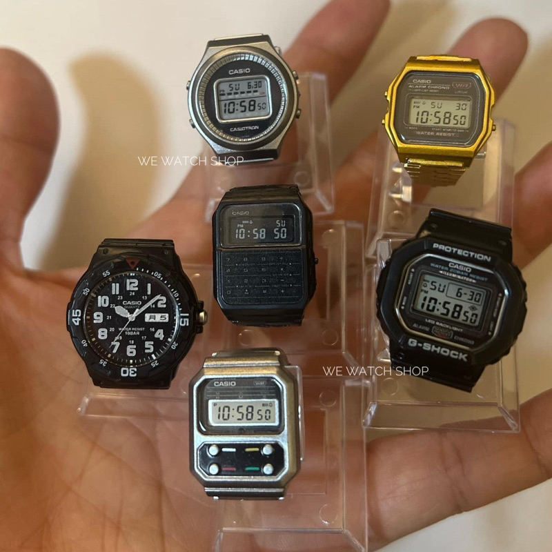 Watch The Time Is Not Really Real. CASIO Ring. Finger Ring From Japan ...