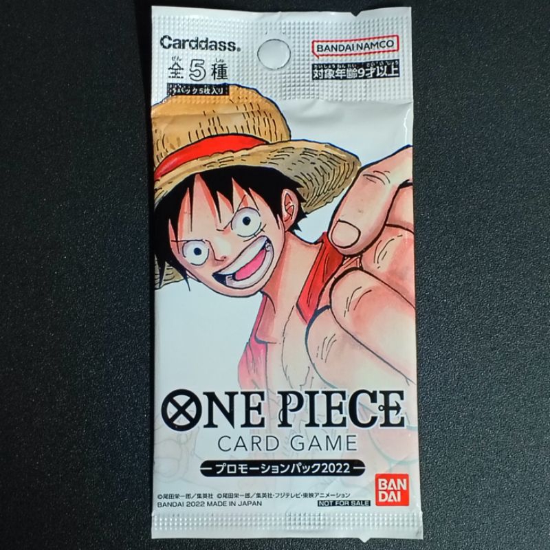 (Sealed PACK) ONE PIECE PROMO CARD VOL.1 GAME PACK | Shopee Malaysia