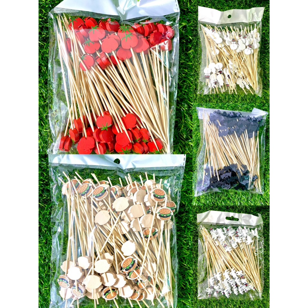 Greenearth Fancy Pick-Up Length 12 Cm. (100pcs Per Pack) | Shopee Malaysia