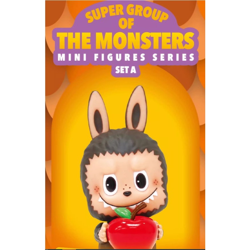 POPMART x HOW2WORK Labubu Super Group of the Monsters Set A [Random Box ...