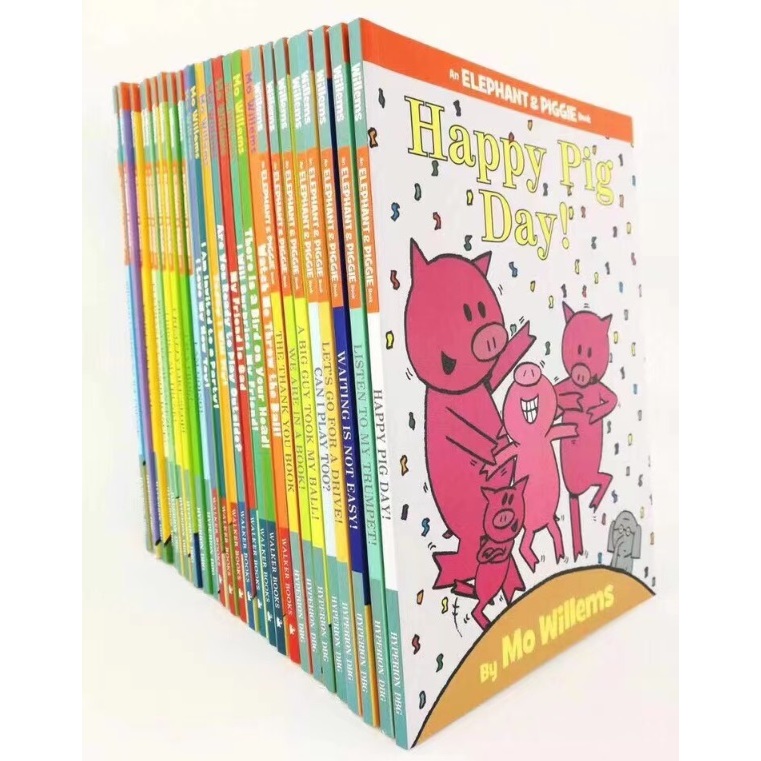 Elephant and Piggie Book 25 Volumes & Like Reading 8 Set and Pigs ...