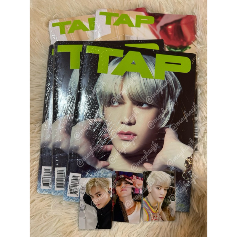 TAEYONG the 2nd mini album TAP Flip Zine ver. + Shopee POB | Shopee ...