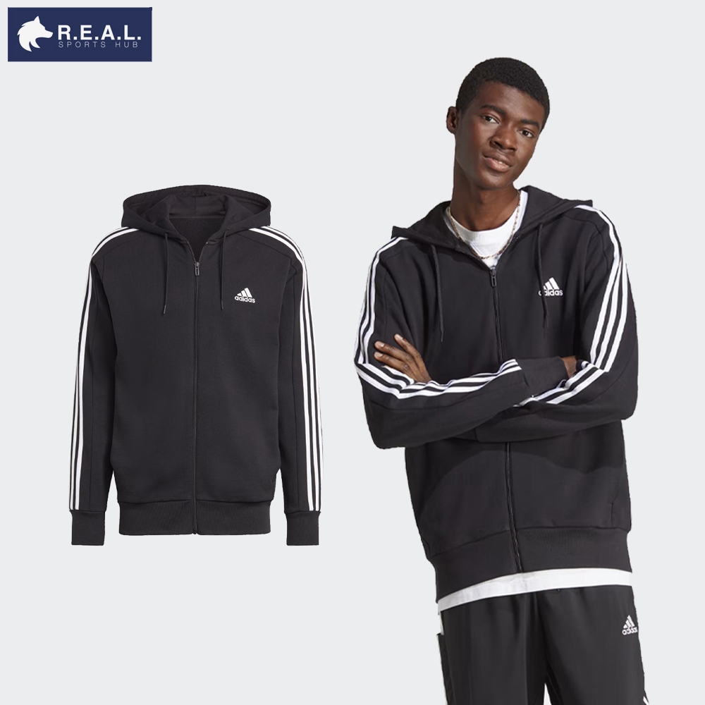 Adidas ESSENTIALS FRENCH 3-STRIPES Long Sleeve Top [IC0433] | Shopee ...