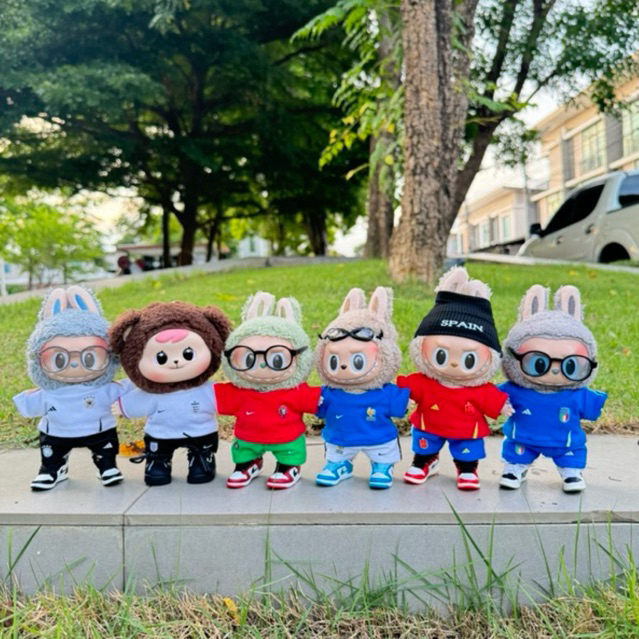 National Team Soccer Jersey ️ Euro Labubu Football Kit Can Fit Both V.1 ...