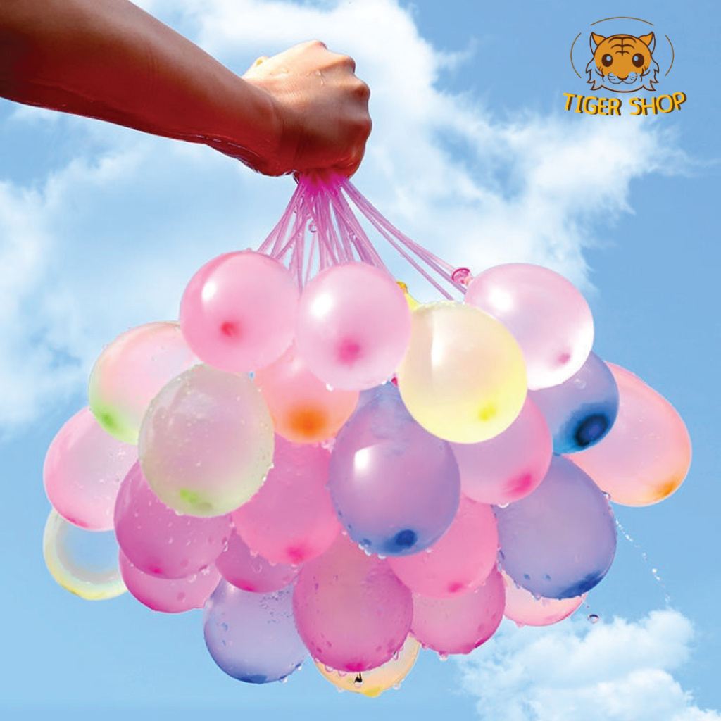 Water Balloons Come In Many Colors 1 Bouquet Of Bomb 37 Balls With Hose ...