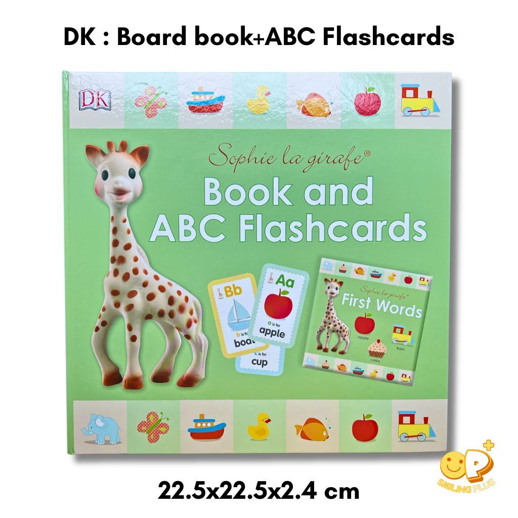 DK Sophie la girafe Book and ABC Flashcards Board With Flash Cards ...