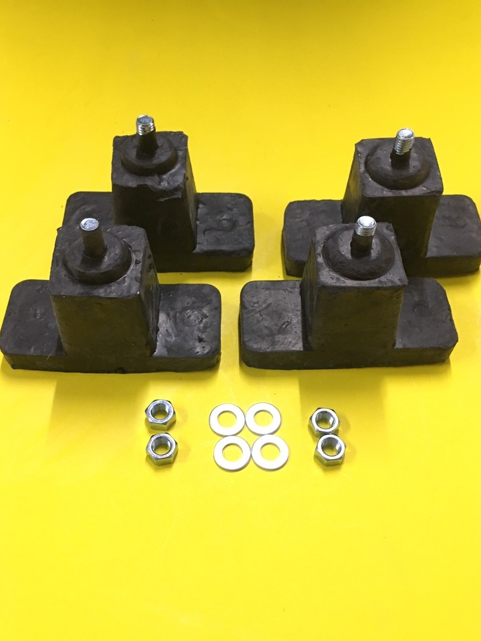Air Conditioner Rubber Leg Compressor Floor Type Raised Height 3 Inches ...