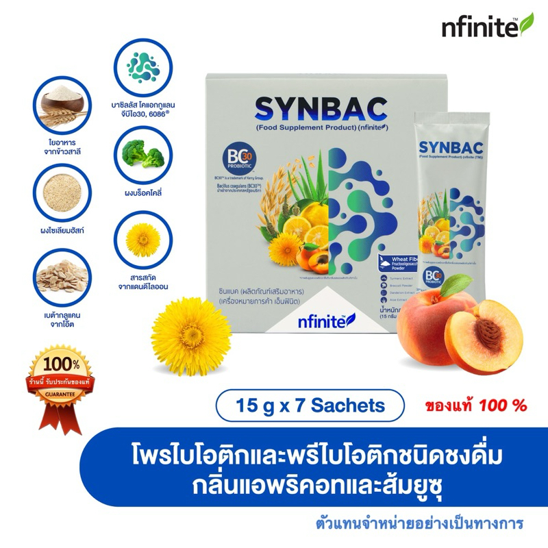 SYNBA Probiotic Prebiotic Good Microorganisms Balance The Intestines ...