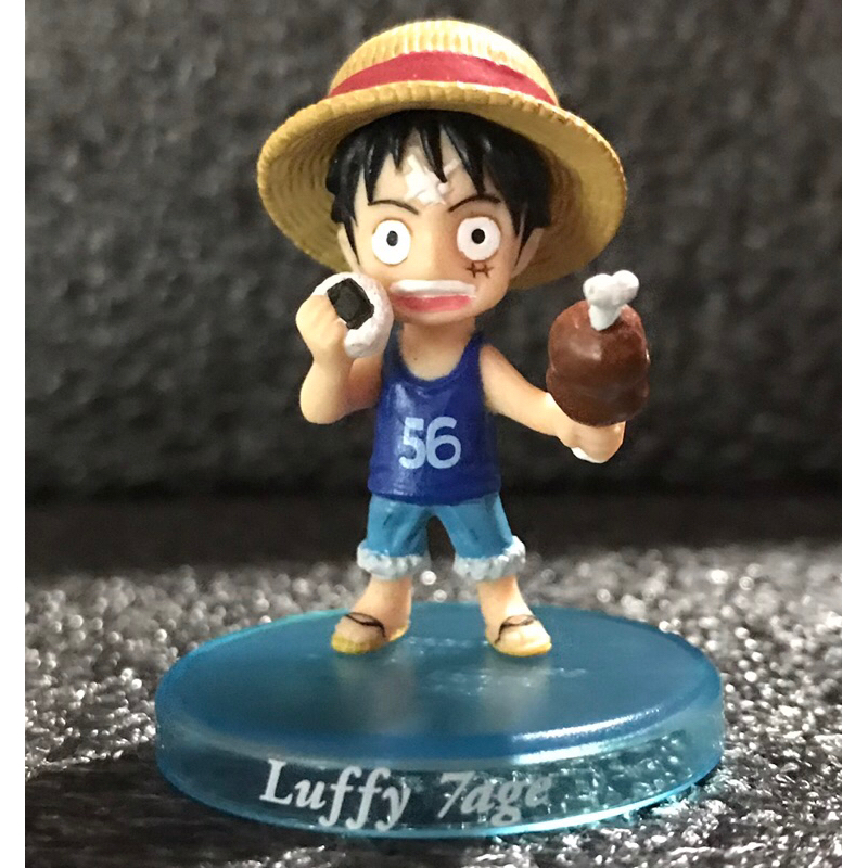 No Original Box One Piece SD Luffy 7 age Used Model Kids Children ...