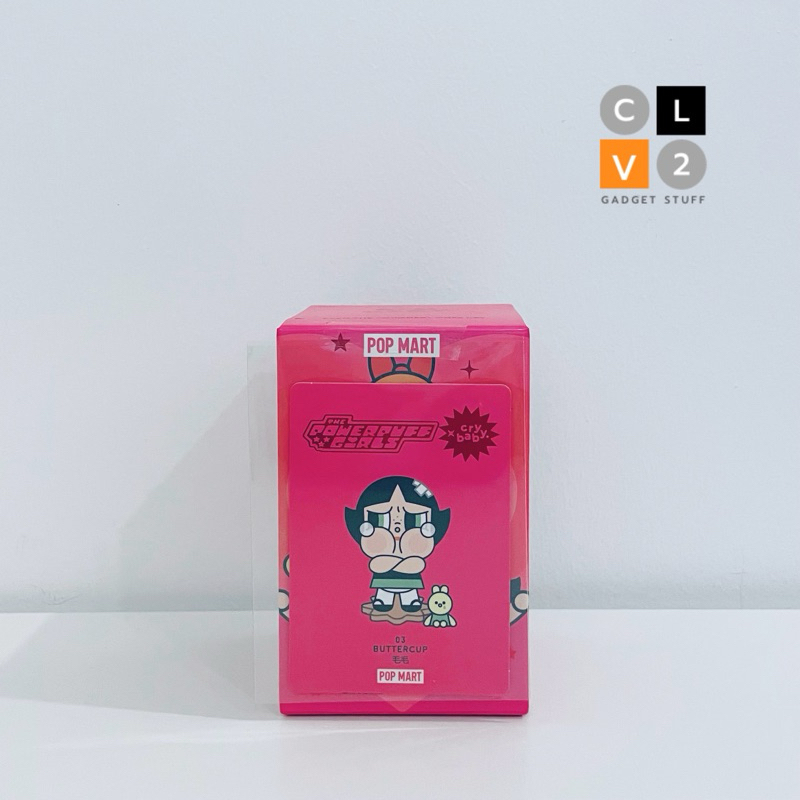(No Unwrapped Check Card) Popmart Cry baby-Powerpuff grils FIGURE ...