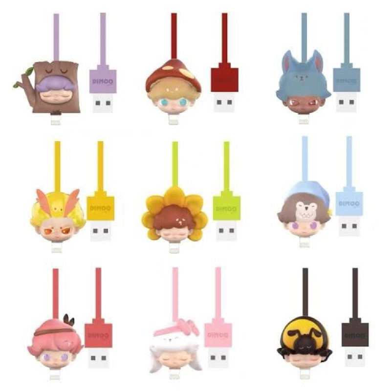[Random]Charging Cable (Type-C) POP MART DIMOO Forest Night Series ...