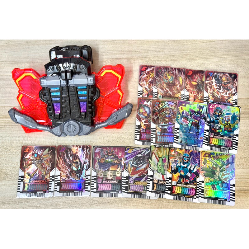 DX Gotchard Iginter-Masked Rider + Beautiful Condition Card Outside Box 2nd Hand (Kamen Gotchard ...