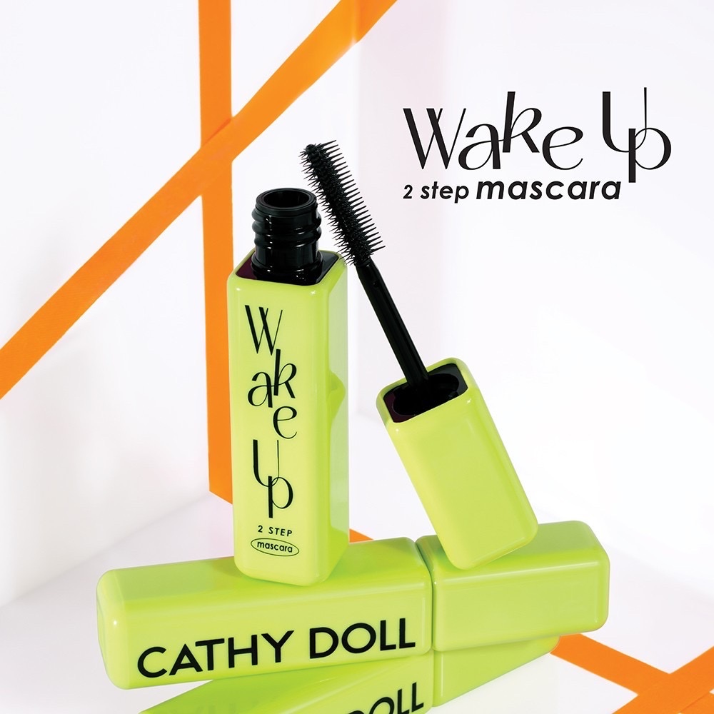 Cathy Doll Wake Up 2 Step Mascara 5.5g Katy To | Shopee Malaysia