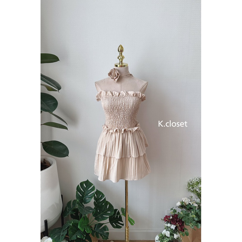 Whole Body Smock Dress Strapless Very Sexy. | Shopee Malaysia