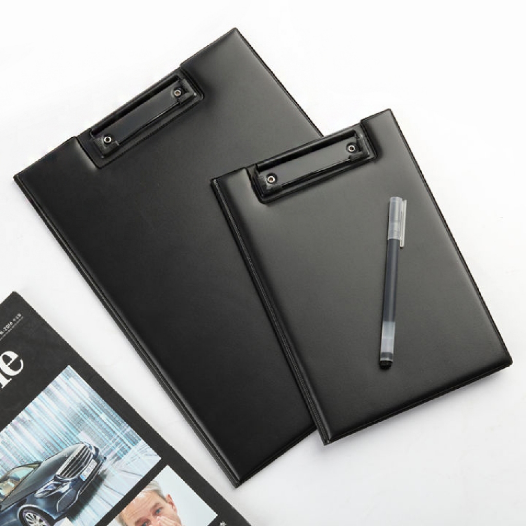 Leather Cover Clipboard With Document File Writing Pad A4 A5 Model ...