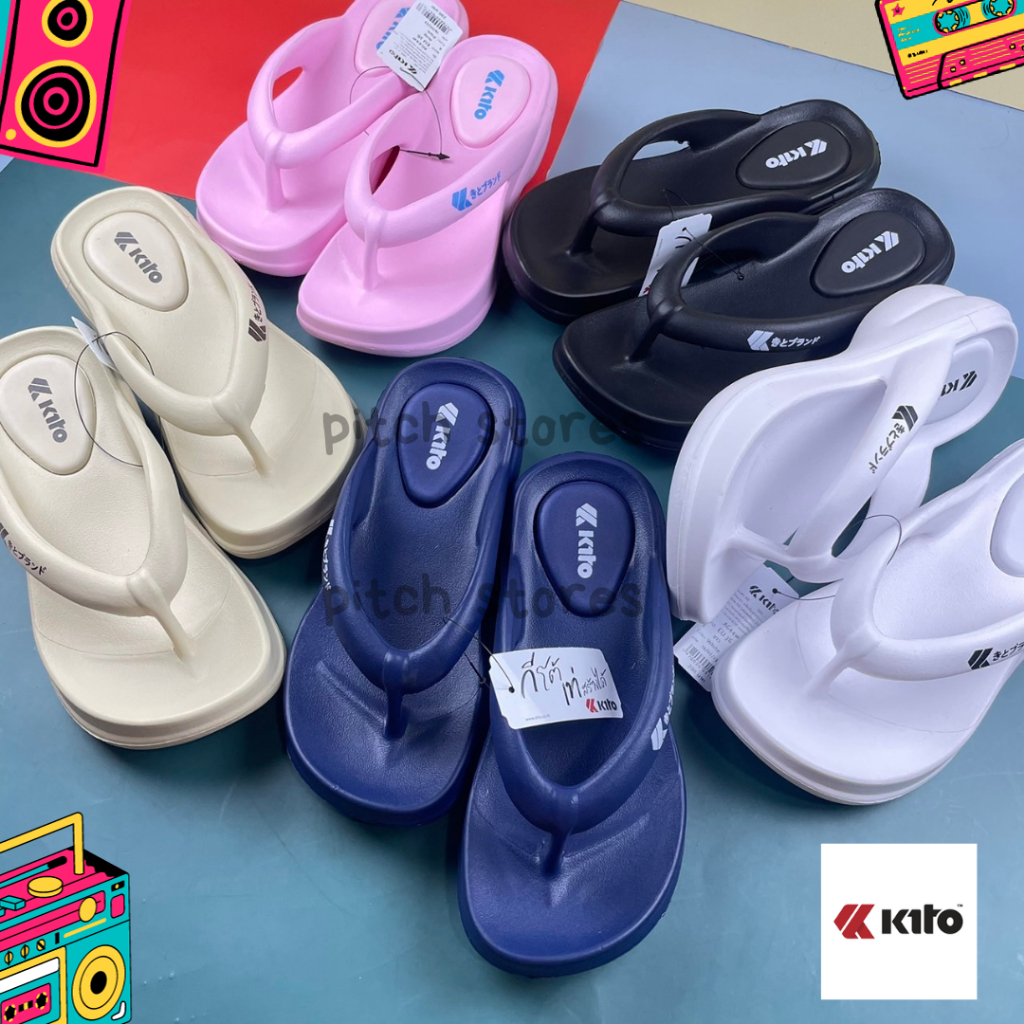 Kito Guito Clip-On Sandals AG44 Size 36-40 | Shopee Malaysia