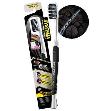 Systema Spiral Charcoal Toothbrush 1pc. | Shopee Malaysia