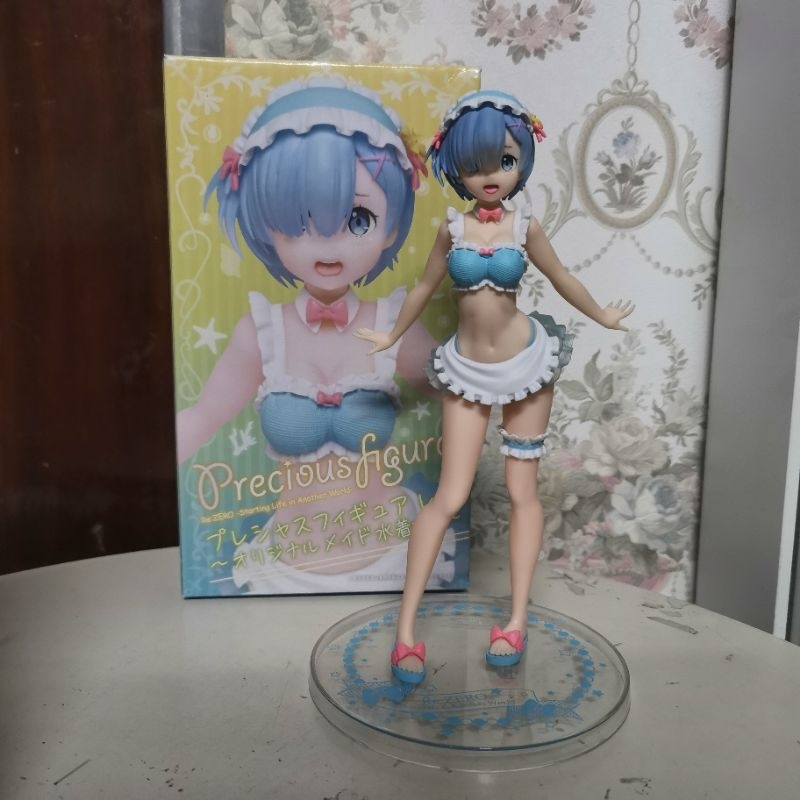 [2nd Hand] Rem Re: Zero Bikini Precious Maid Swimsuit Ver. Taito | Shopee Malaysia