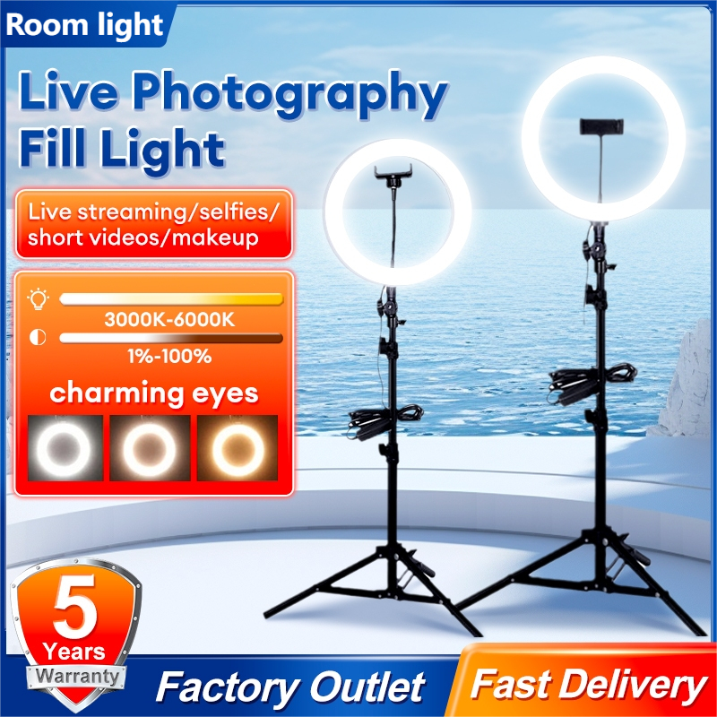 Live Lights Used In Studio LED Rings For 6-18 Inches Makeup 3 Colors ...