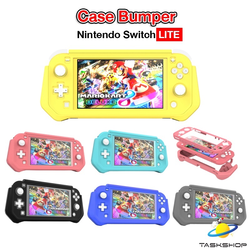 Nintendo Switch Lite Shockproof Bumper Case Comfortable Grip | Shopee ...
