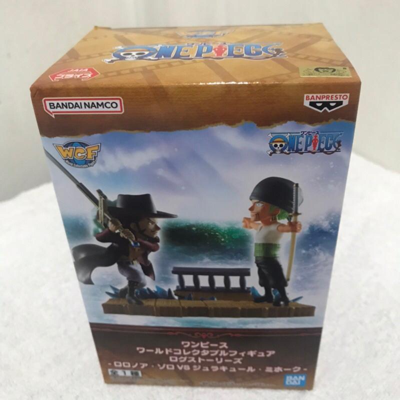 JP WCF Mihawk VS Zoro One Piece LOG STORIES Figure With | Shopee Malaysia