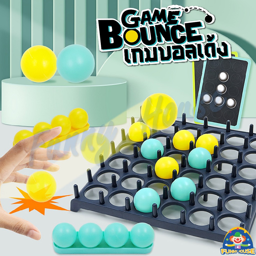 Bounce Ball Game Interactive For Family Board Kids Toy Tabletop Table ...