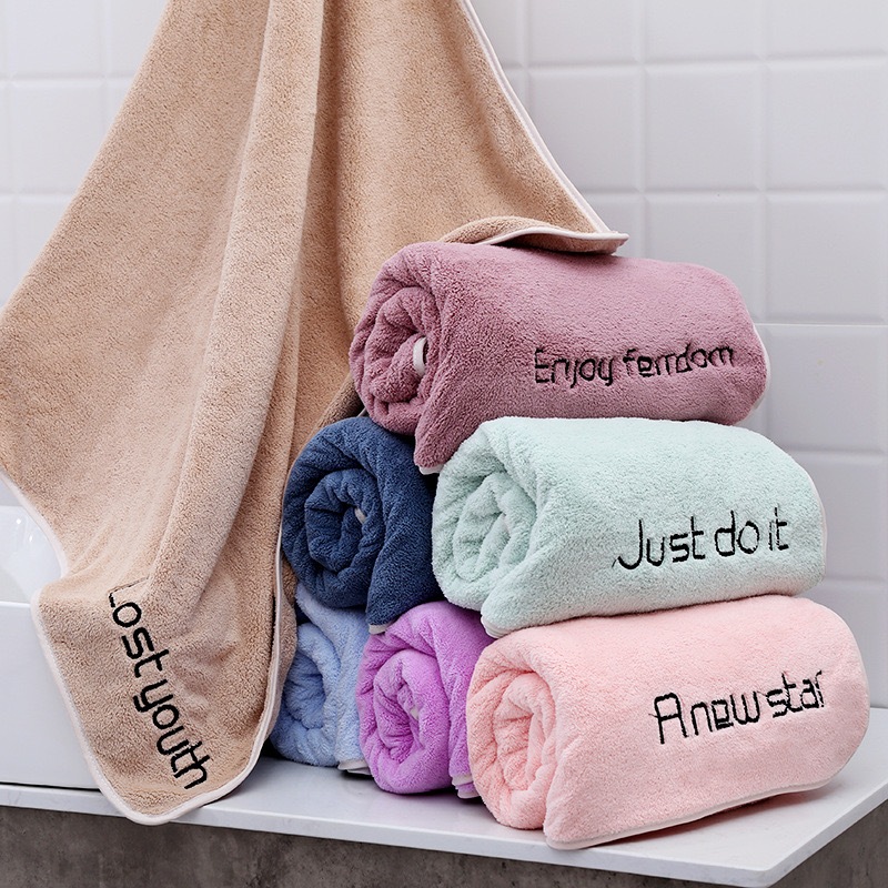 Large Towel Absorbs Bile And Dries Quickly (Size 70 x 140 Cm.) Thailand ...