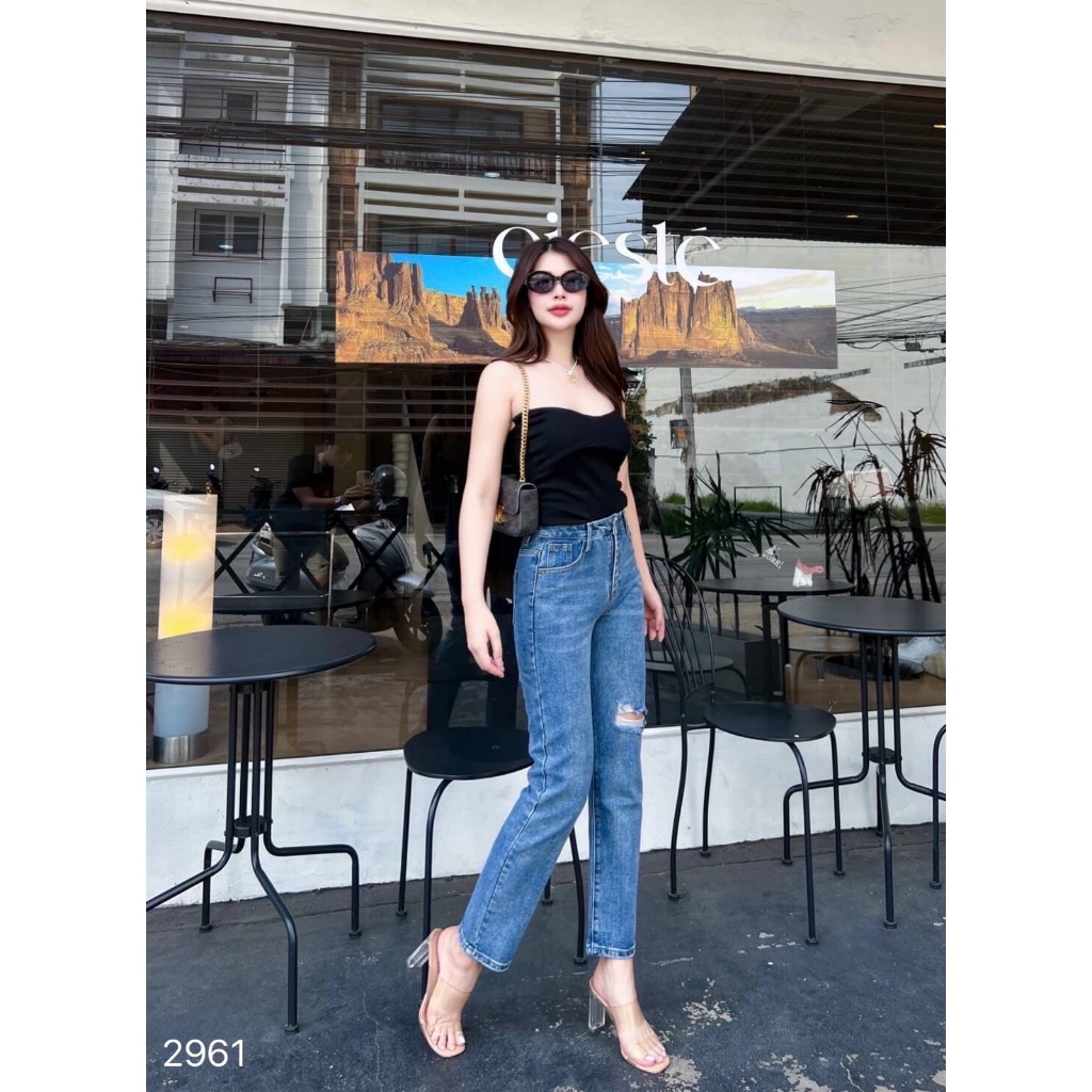 Jsara jeans 2961 New Model Rongboy Slim This Is High Waisted Closed ...