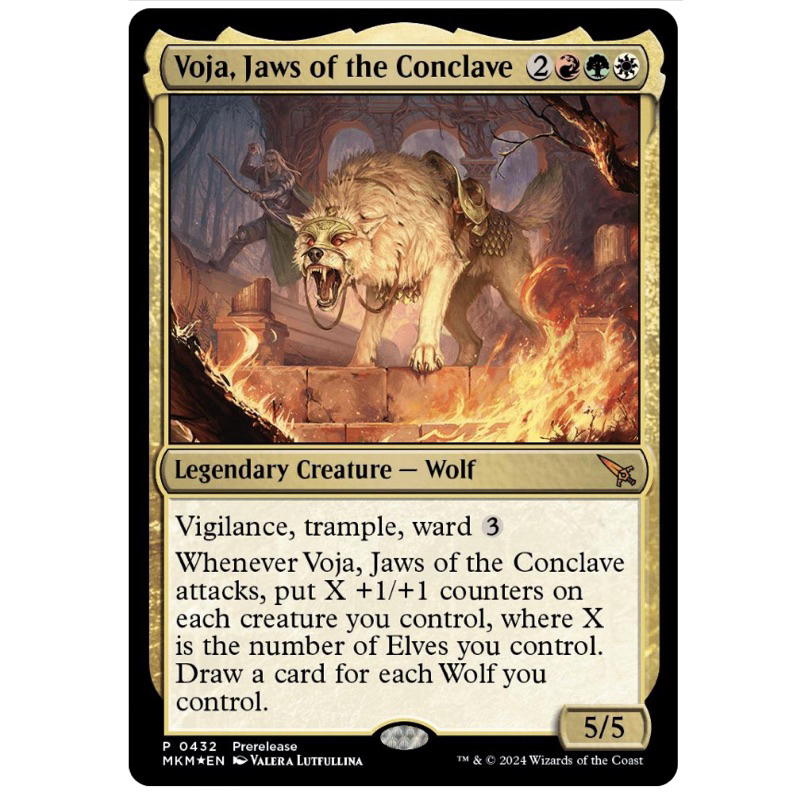 Promotion: Voja Jaws of the Conclave (Prerelease Foil) | Shopee Malaysia