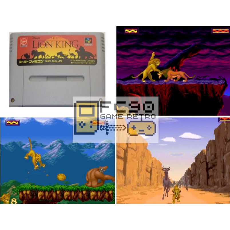 The Lion King Game Cartridge [SFC] Used Heavy Old Collection Super ...