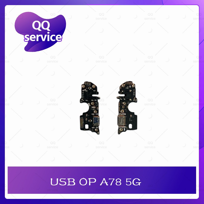USB OP A78 5G/A58 5G Replacement Parts Flex Cable Charging Connector Port (Can Be 1 Piece) QQ ...
