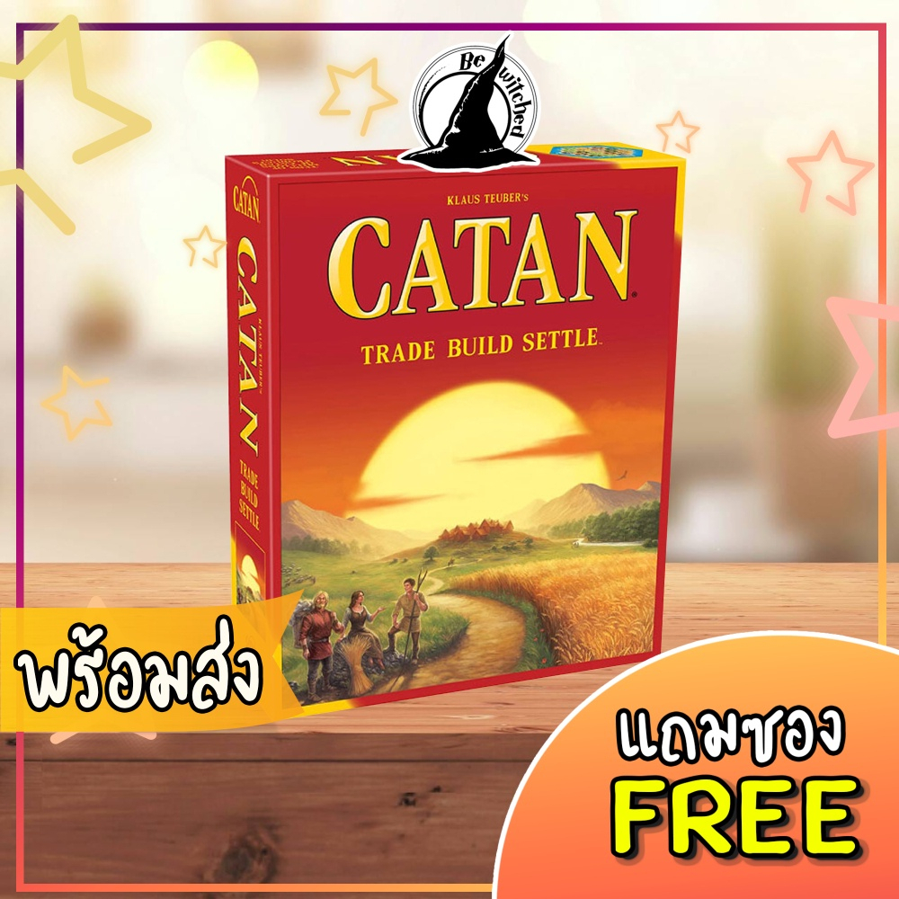Catan Trade Build Settle (ENG) Board Game Free Card Pack | Shopee Malaysia