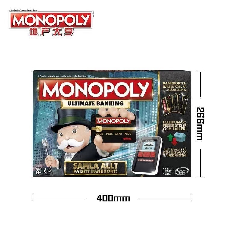 Monopoly The Ultimate Bank Edition (Monopoly Banking Board Game ...