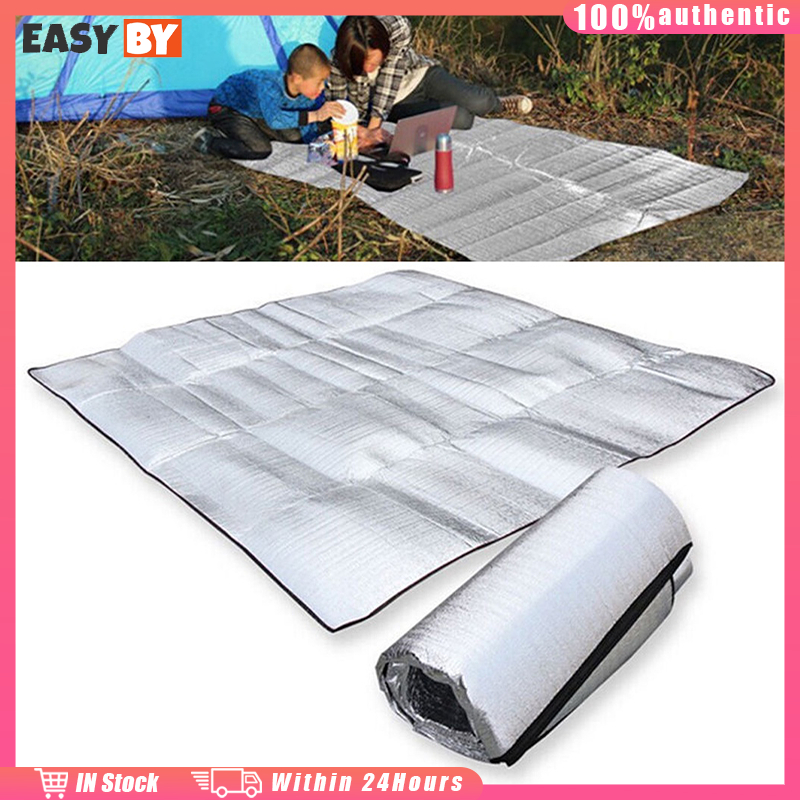 Camping Ground Mat Picnic Eva Aluminum Film Sheet Moisture-Proof Beach ...