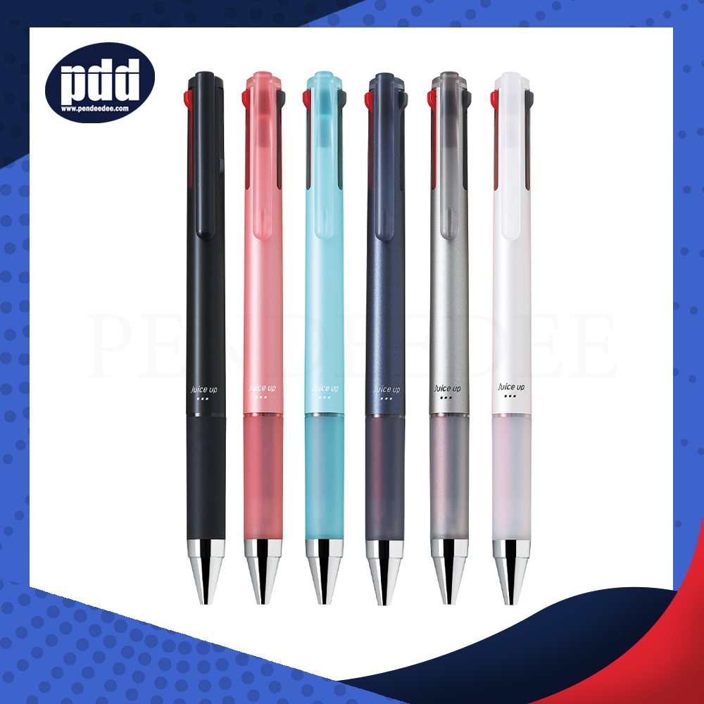 Pilot Gel Pen JUICE UP3 0.4mm. 3 Systems Waterproof Mouth 0.4 MM. Left ...