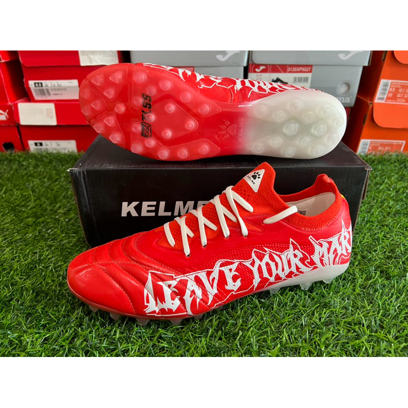 Kelme X TLSS MG Football Boots Top Kangaroo Leather | Shopee Malaysia