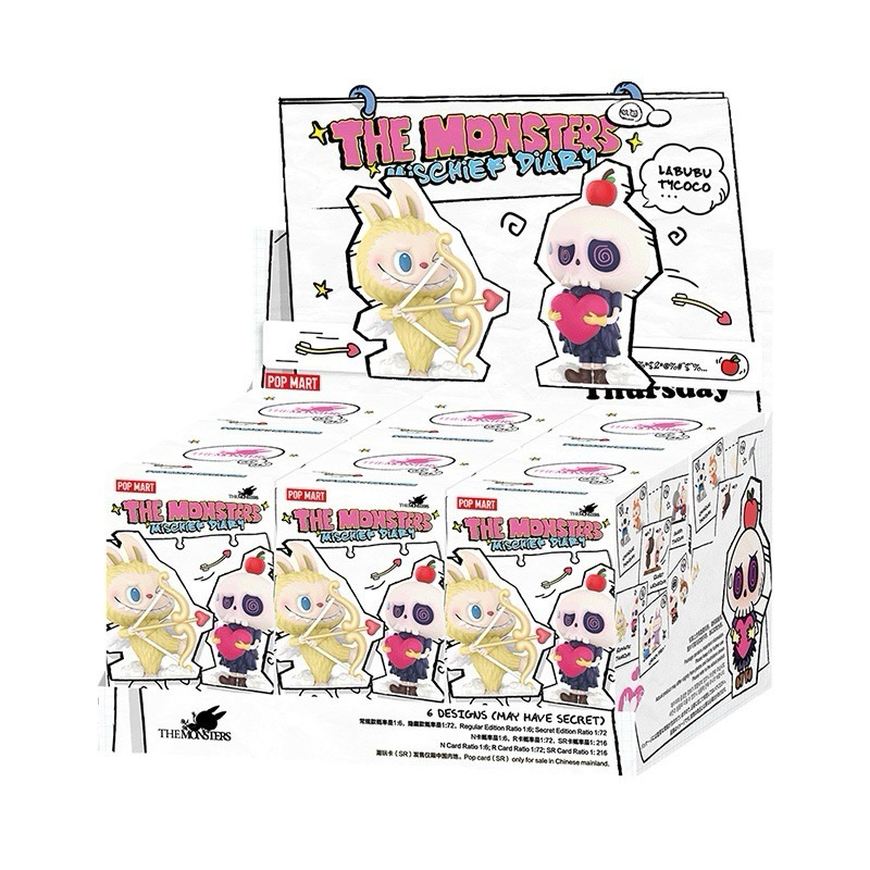 Boxed labubu THE MONSTERS Mischief Diary Naughty Series | Shopee Malaysia
