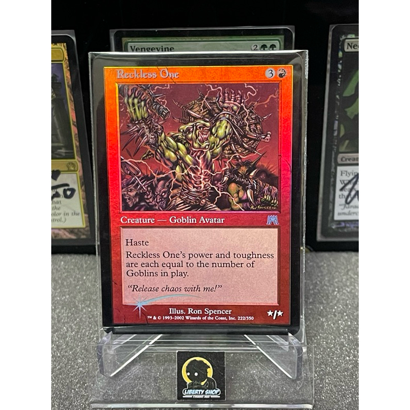 (MTG)(Onslaught)(Foil) Reckless One (EX) | Shopee Malaysia