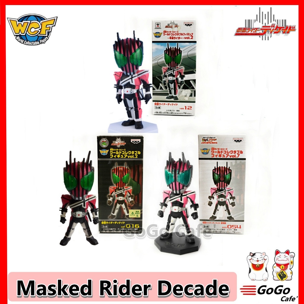 Banpresto WCF Kamen Rider Decade Model Masrider Big Head | Shopee Malaysia