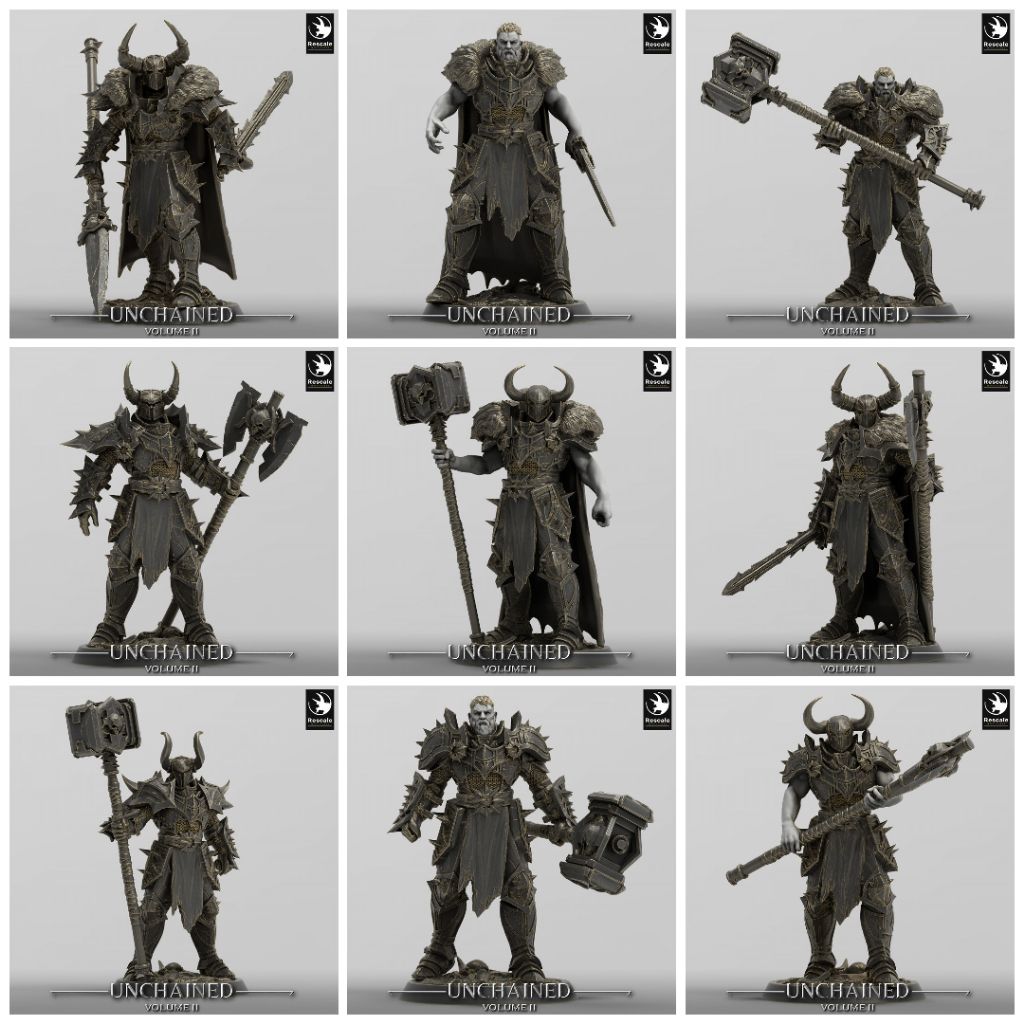 Unchained Commander (General Model Commander) | Shopee Malaysia