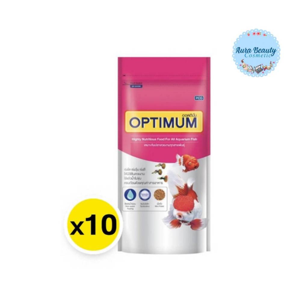 (10 Packs/Pack) Optimum Fish Food 20 G. Ornamental Mini Pellet | Shopee ...