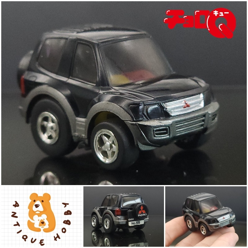 Choro Q 1/64 Car Model: MITSUBISHI PAJERO Black | Shopee Malaysia