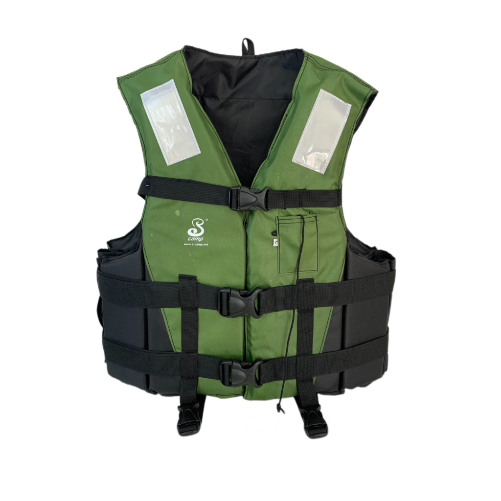 Life Jacket Crystal Version (Horse Green) Has Reflective Strips That ...