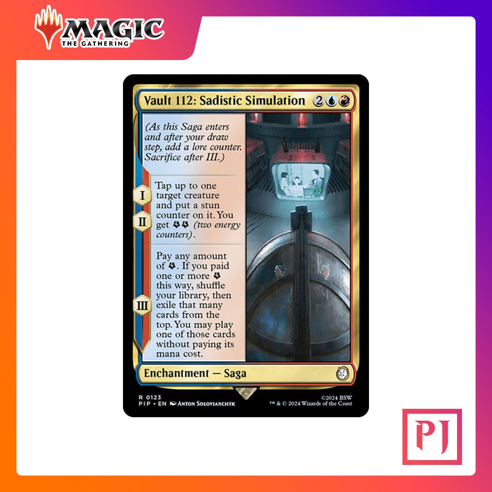 [MTG] Vault 112: Sadistic Simulation-Fallout Commander [PIP] [MULTI ...