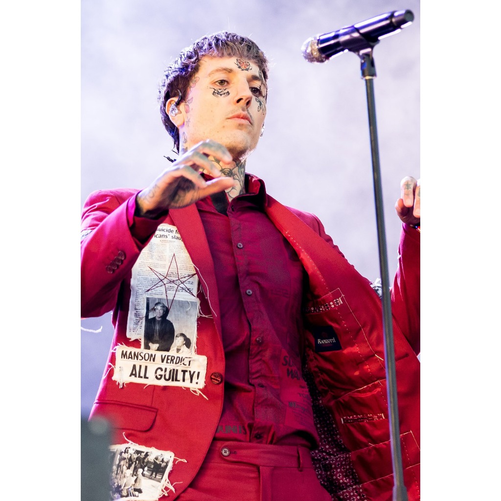 Bring Me The Horizon BMTH Oliver Sykes Poster Made Frame According To ...