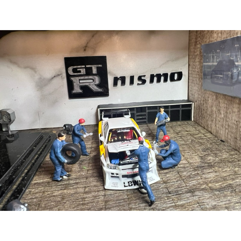 Mechanic figure Set diorama | Shopee Malaysia